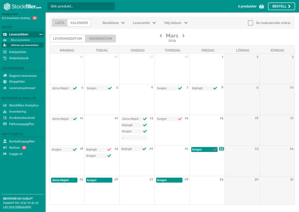 Stockfiller för centrala organisationer - Stockfiller